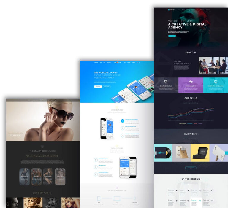 Multi Page Websites - Shift The Ocean Marketing